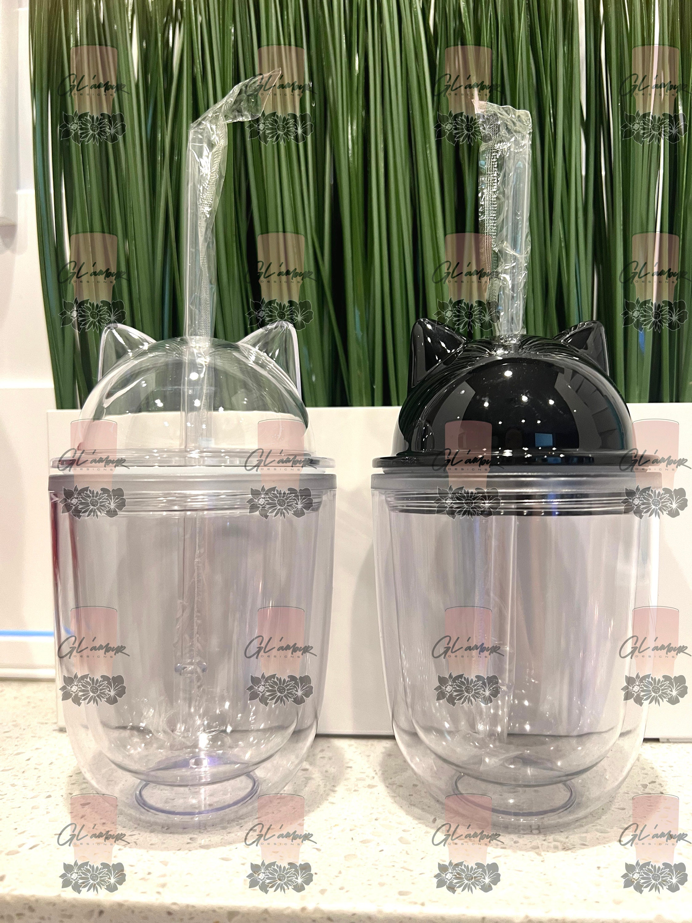 Cat Ears Tumbler Collection - Etsy