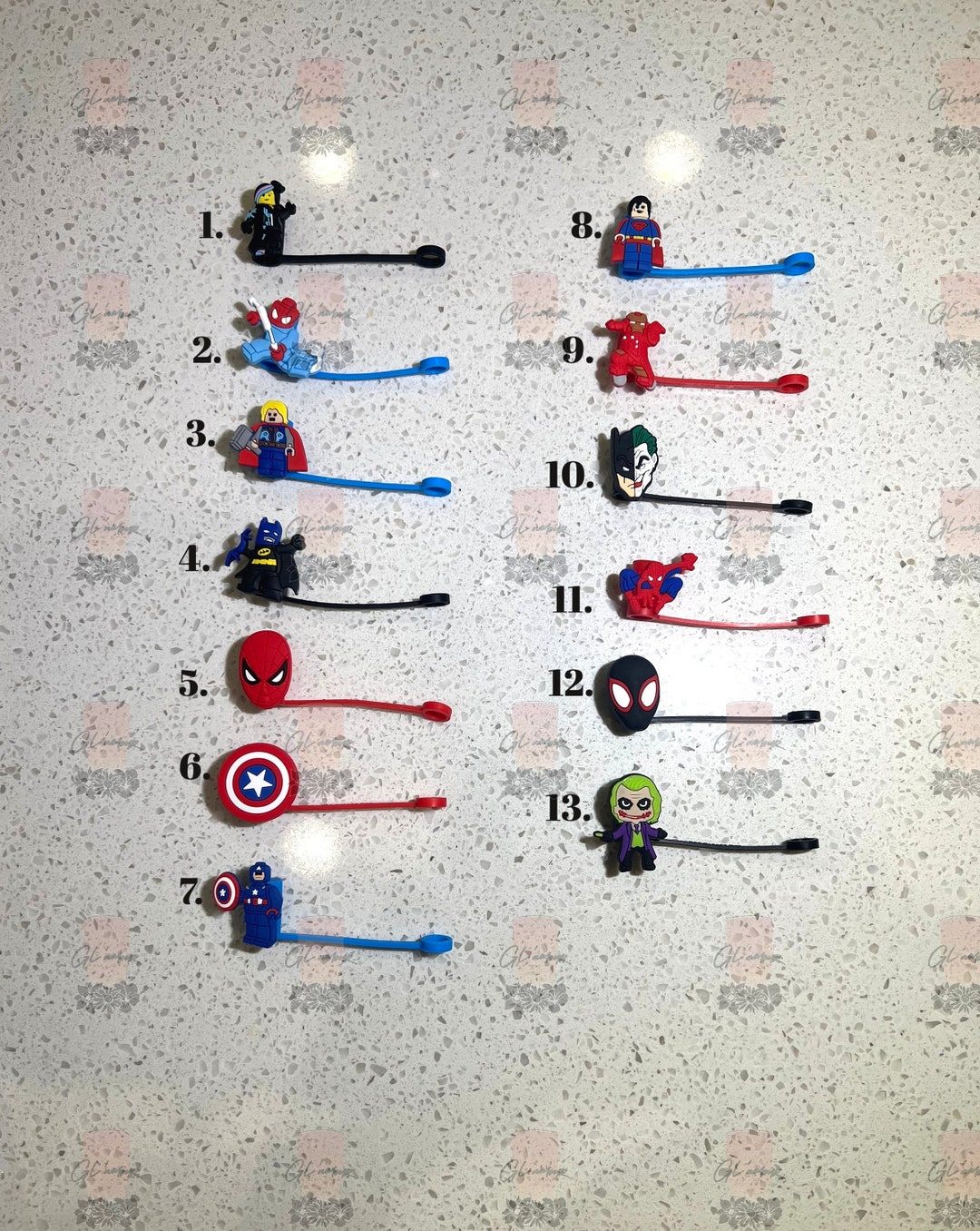 Mix Styles 2 Straw Toppers / Reusable Straw Covers - Etsy