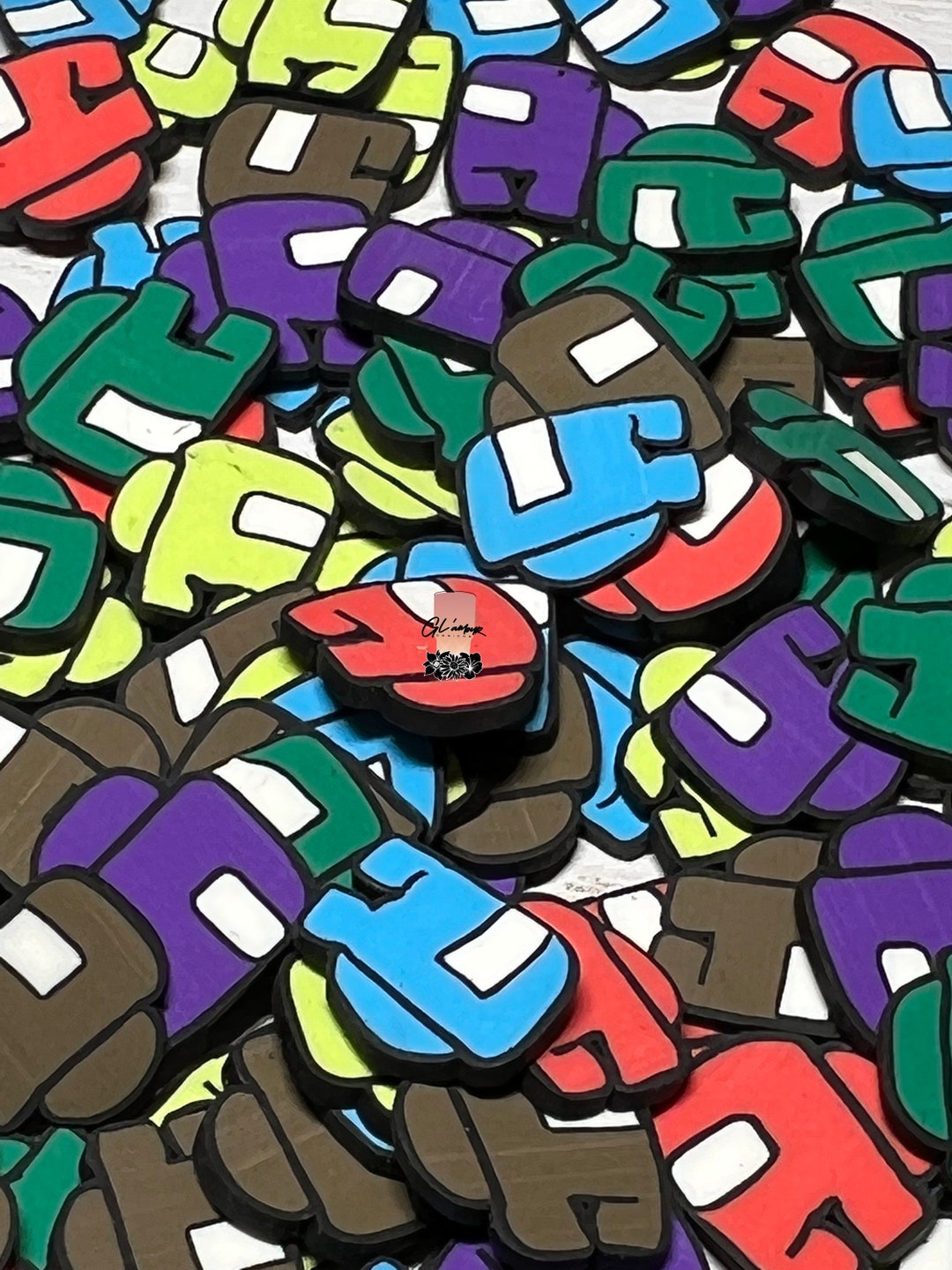 Among Us Polymer Slices - Large 10mm - Etsy