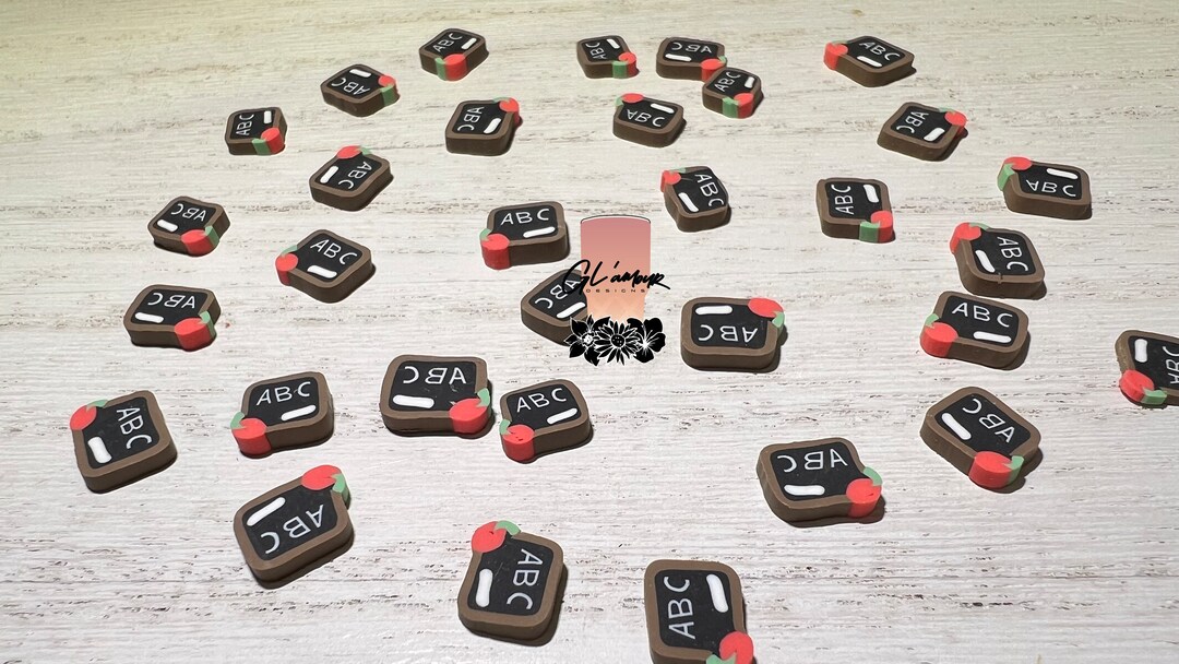 ABC Board Polymer Slices - 10mm Large - Etsy