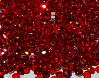 Red Rhinestones | Etsy