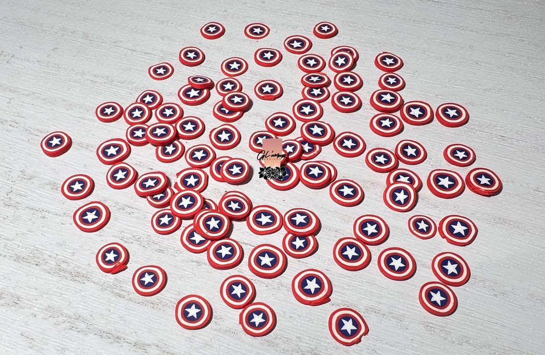 America's Shield Polymer Slices - 10mm Large - Etsy
