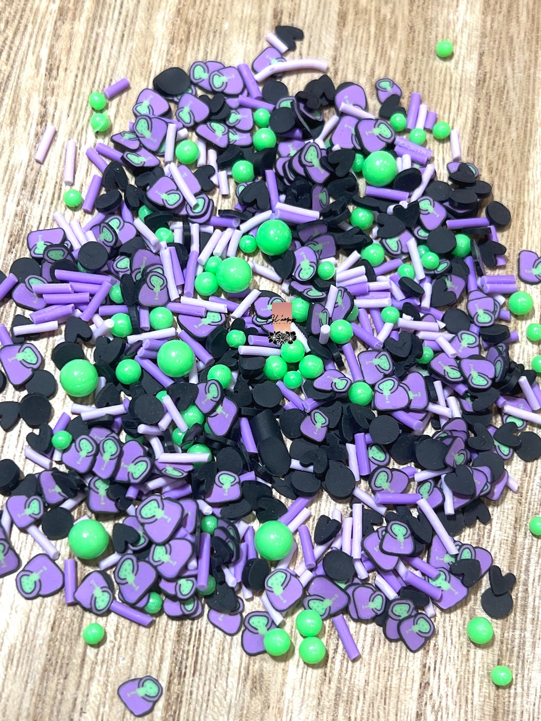 Poison Pot Mix Polymer Slices -small - Etsy