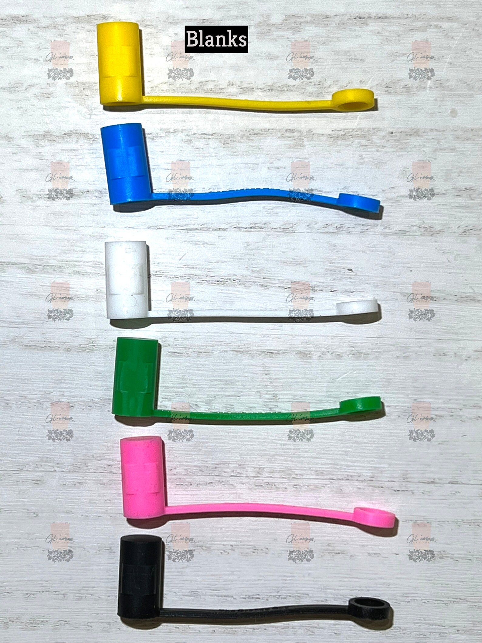 Blank Straw Toppers/ Reusable Straw Covers - Etsy