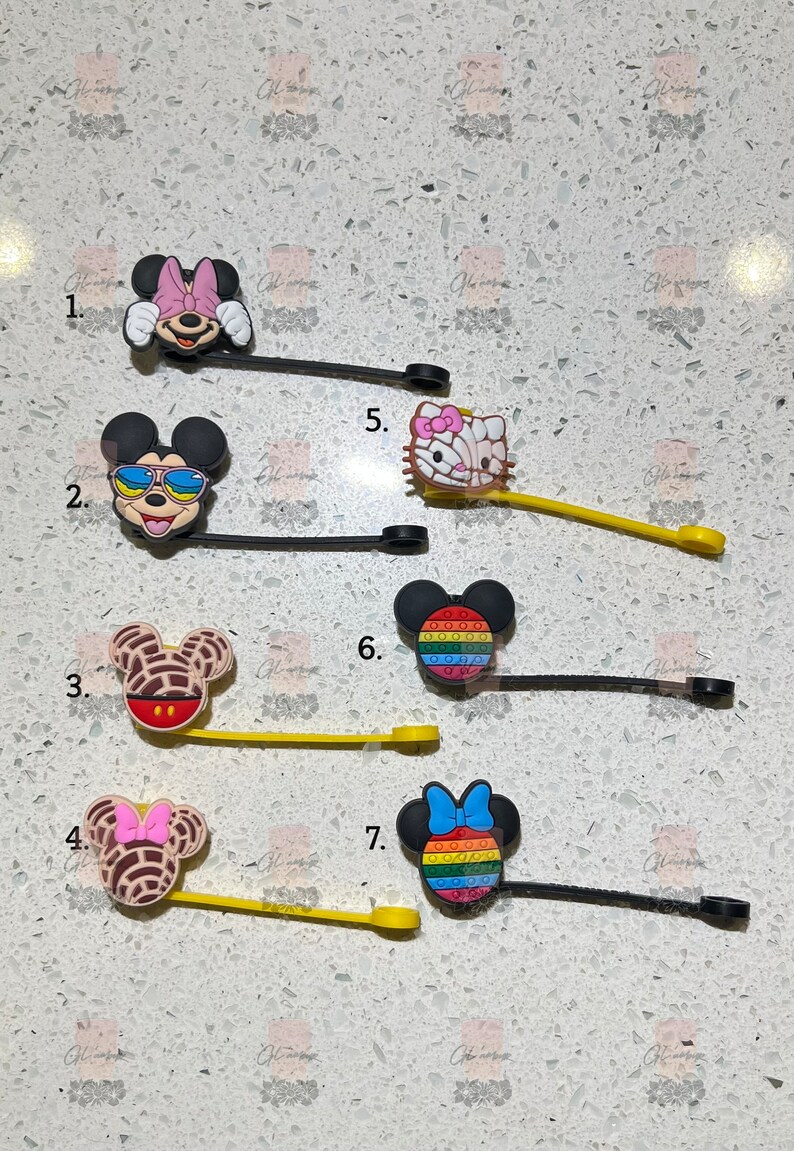 Cool Straw Toppers / Reusable Straw Covers - Etsy