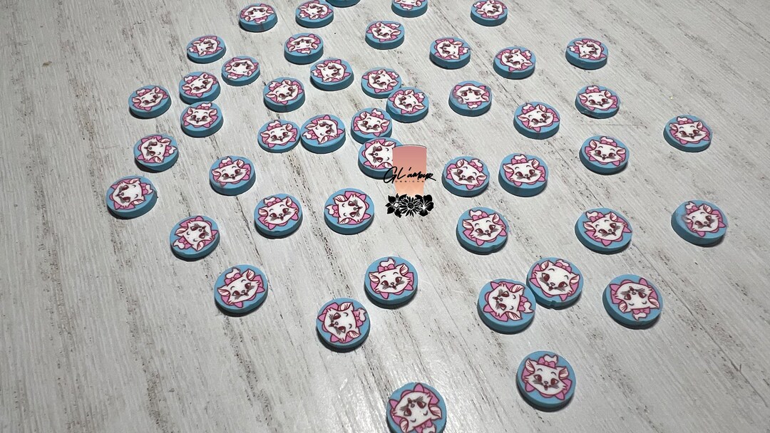 Fancy One Polymer Slices - 10mm Large - Etsy