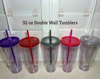 Blank Straw Toppers/ Reusable Straw Covers - Etsy