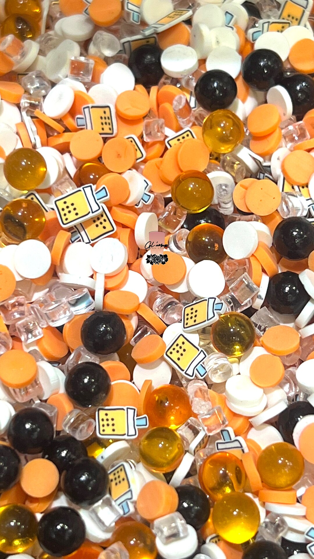 Boba Mix Polymer Slices - 5&6mm Small - Etsy