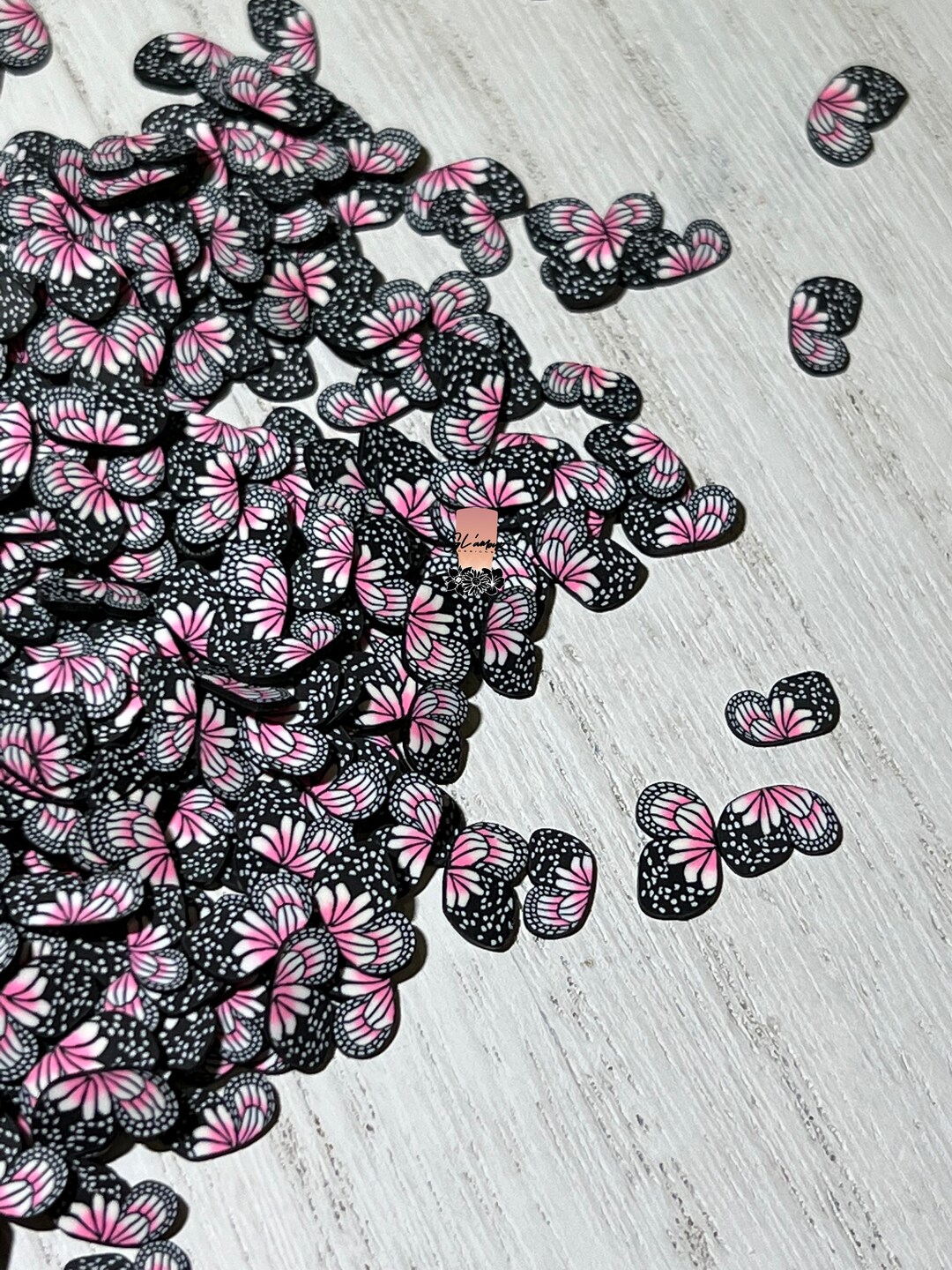 Half Butterflies Polymer Slices - Small 5mm - Etsy