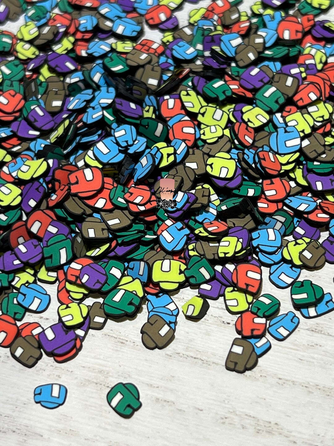 Among Us Polymer Slices - Small 5mm - Etsy
