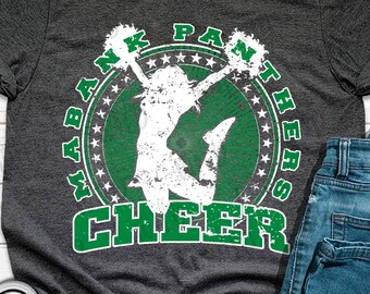 PNG - CUSTOM Cheerleading Mascot Spirit Shirt Design - Competition ...