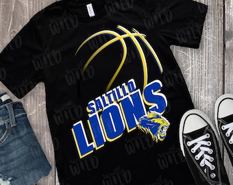 PNG CUSTOM Basketball Team Mascot Spirit Shirt Design Basketball Season ...