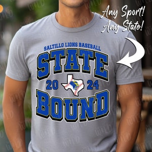 PNG - CUSTOM State Bound Team Spirit Shirt Design - State Qualifier ...