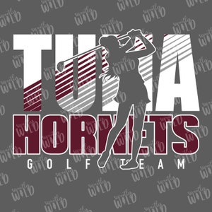 PNG - CUSTOM Golf Team Boy or Girl Mascot Spirit Shirt Design - Golf ...