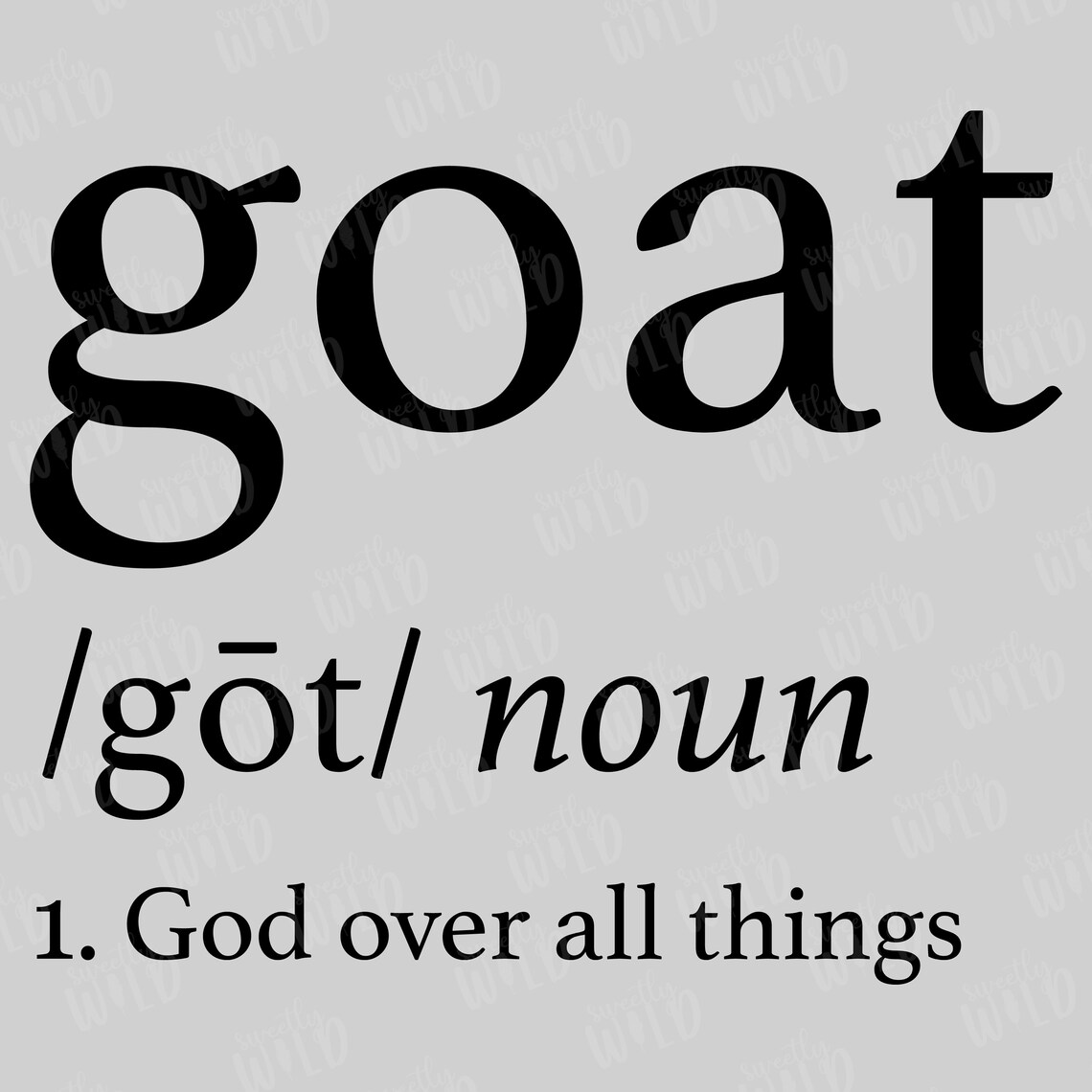 Png Files Goat Design Png Downloads Sublimation God - Etsy