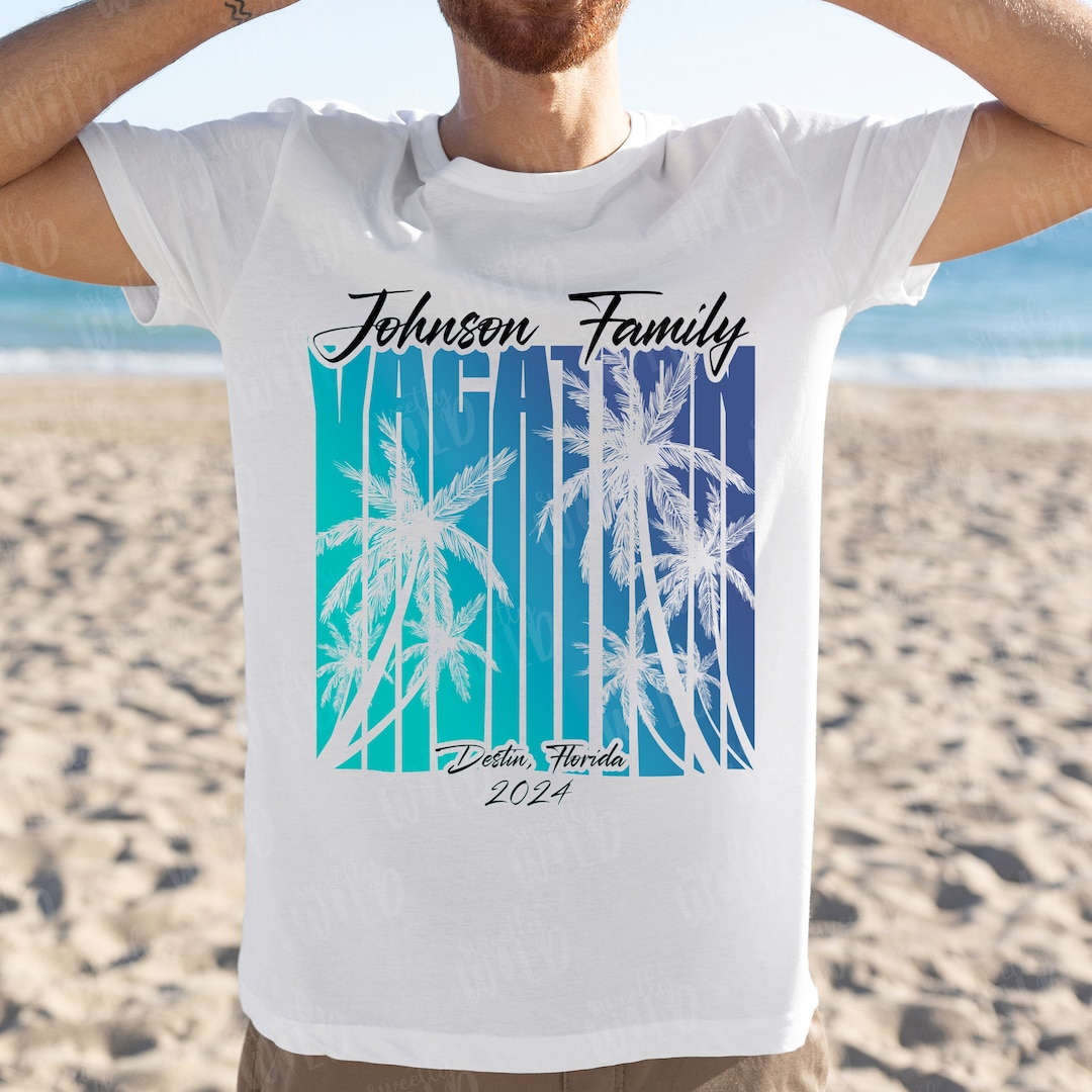 PNG - CUSTOM Family Vacation Design - Custom Family Group Beach PNG ...