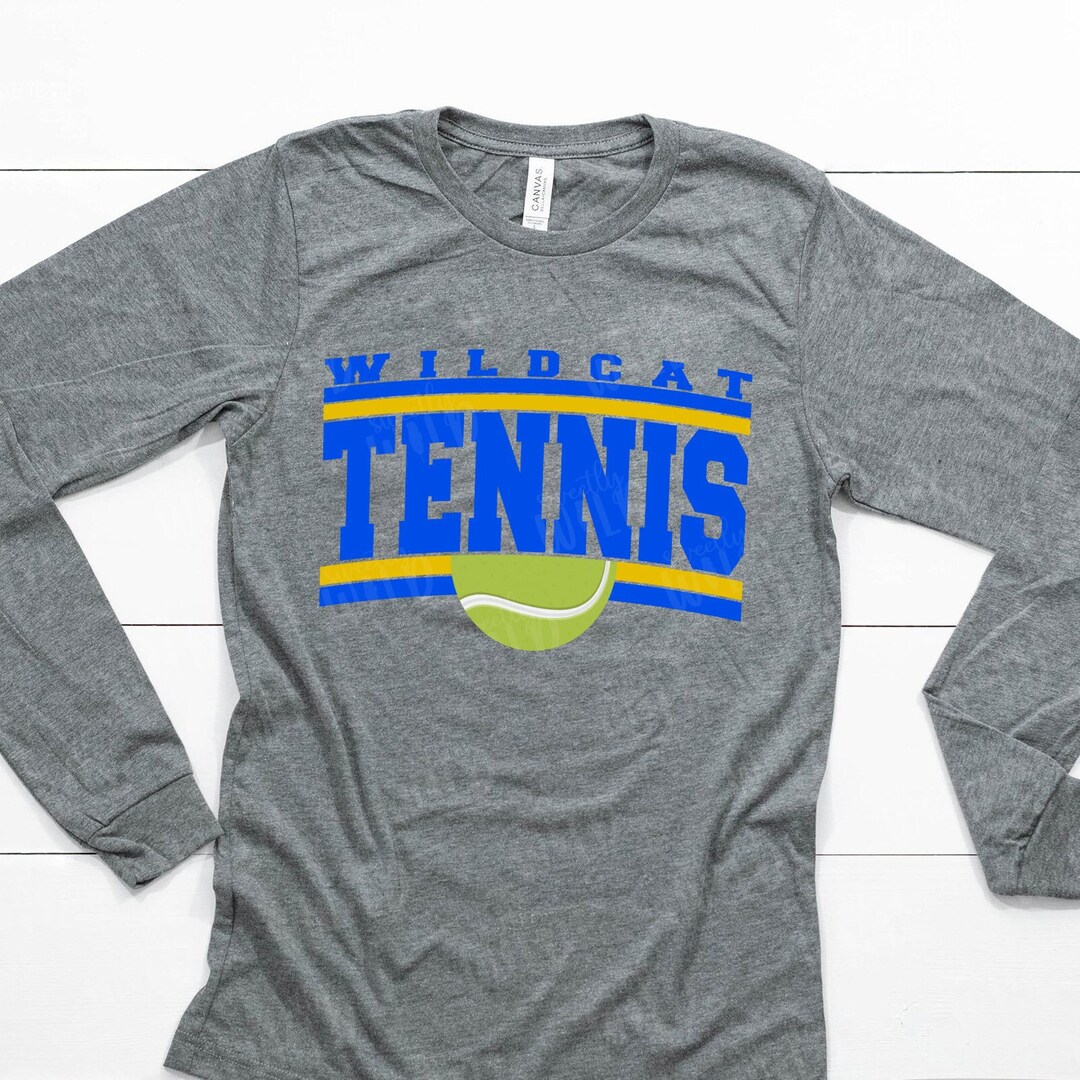 PNG - Custom Tennis Team Spirit Shirt Design - Tennis Season - Team ...