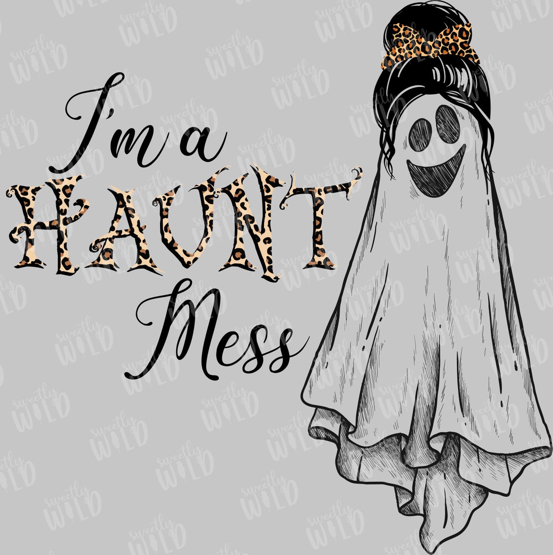 PNG Haunt Mess Vibes Png Designs Png Downloads - Etsy