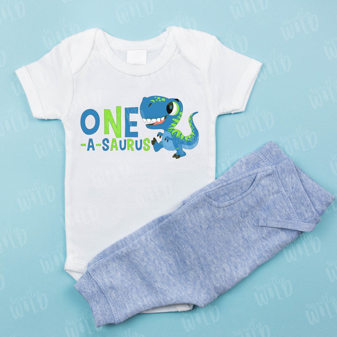 PNG One a Saurus Birthday Design 1st Birthday Dinosaur - Etsy
