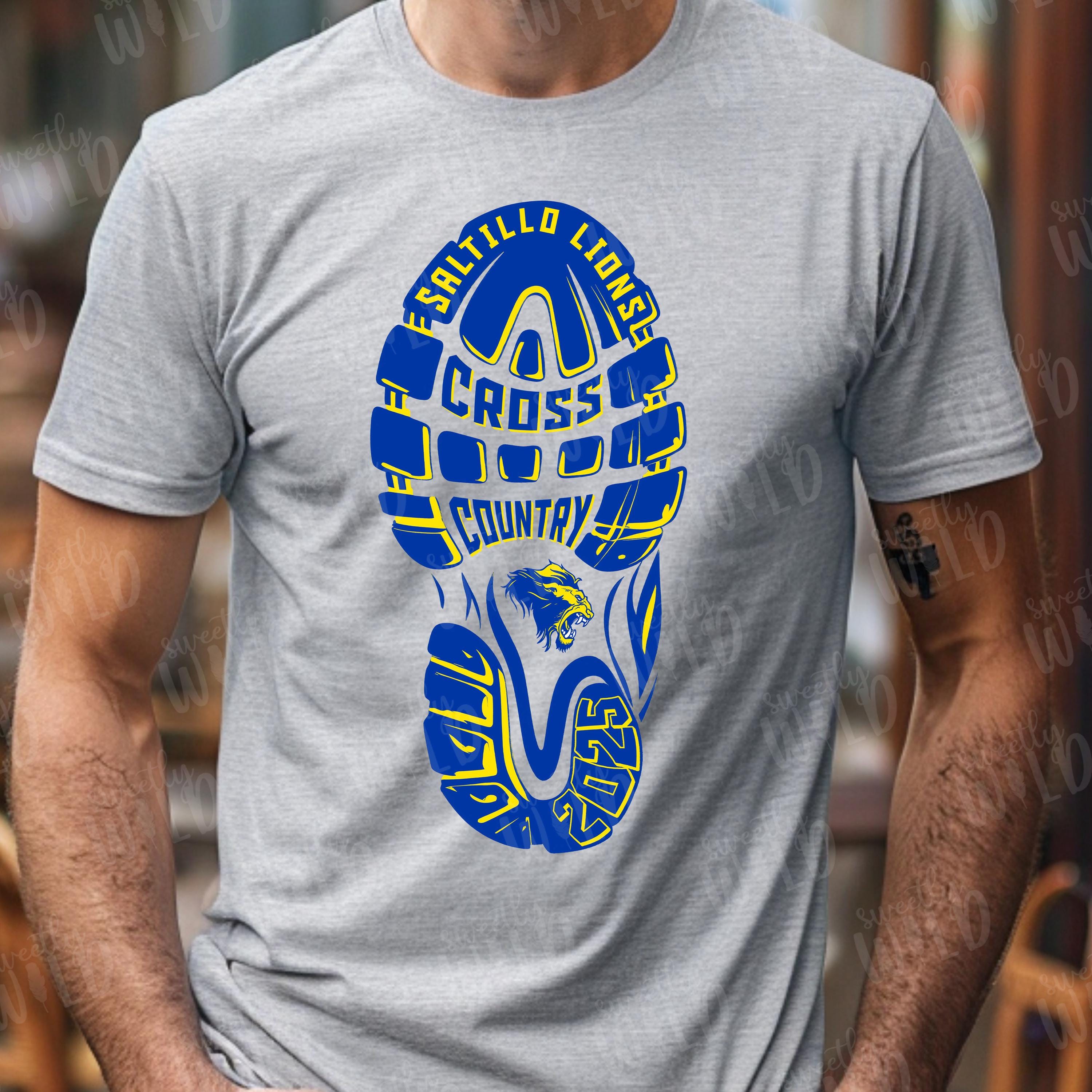 PNG - CUSTOM Cross Country Running Team Spirit Swoosh Shirt Design ...