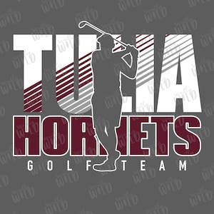 PNG - CUSTOM Golf Team Boy or Girl Mascot Spirit Shirt Design - Golf ...