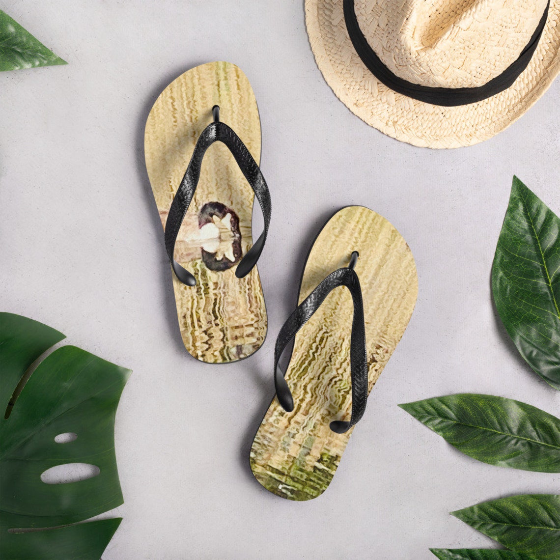 Summer Fun Flip-flops - Etsy