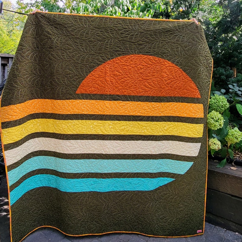 Retro Quilt - Etsy