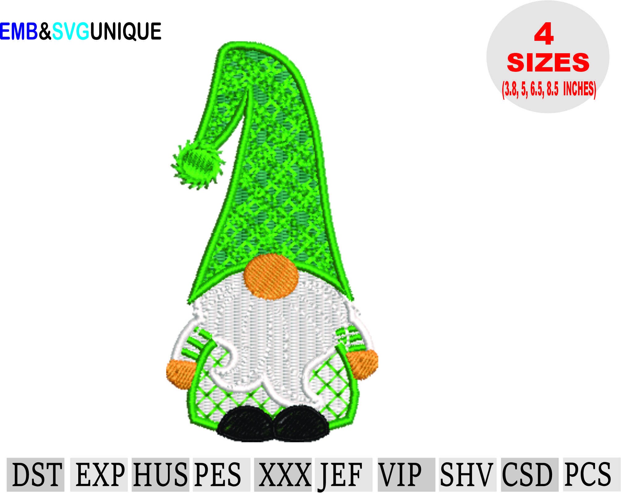 Gnome Embroidery Applique,machine Embroidery,christmas Embroidery ...