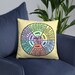 Feelings Wheel Pillow, Emotions Wheel Pillow, Wheel of Emotions Pillow ...