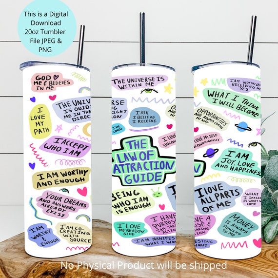 Inspirational Tumbler Wrap Designs Motivational Tumbler PNG - Etsy