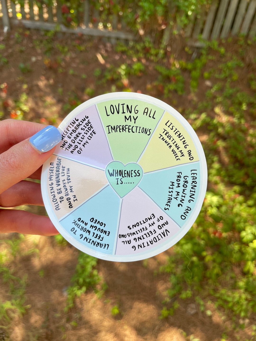 Affirmation Sticker, Mental Health Sticker Self Care Sticker Anxiety ...