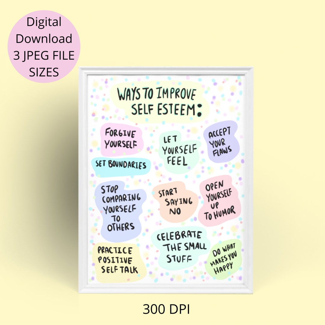 Mental Health DIGITAL PRINT, School Psychologist Office Decor, School ...