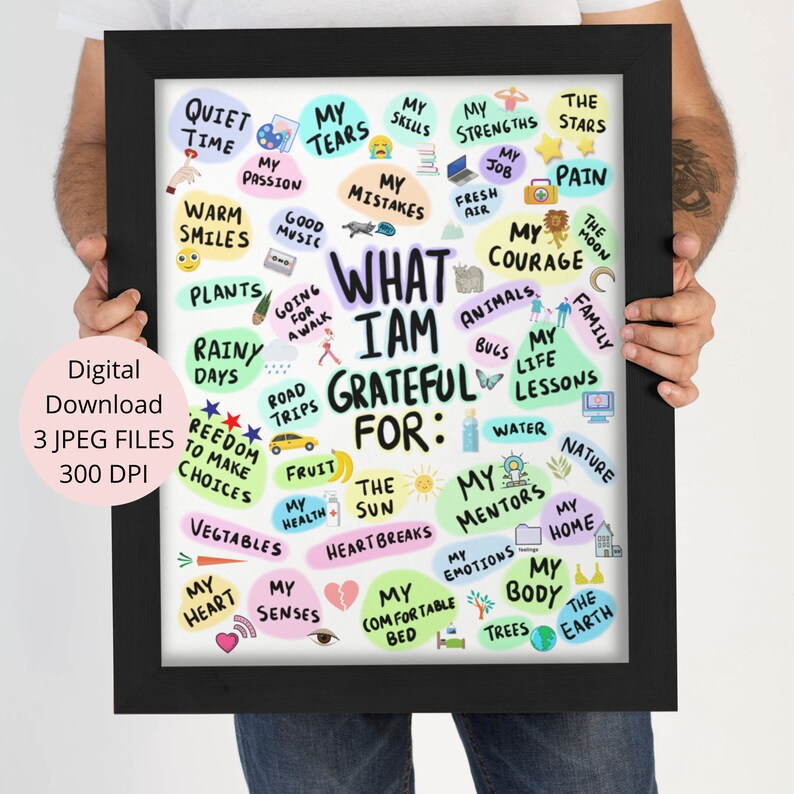 Mental Health Printable, Instant Download Printable Art, INSTANT ...