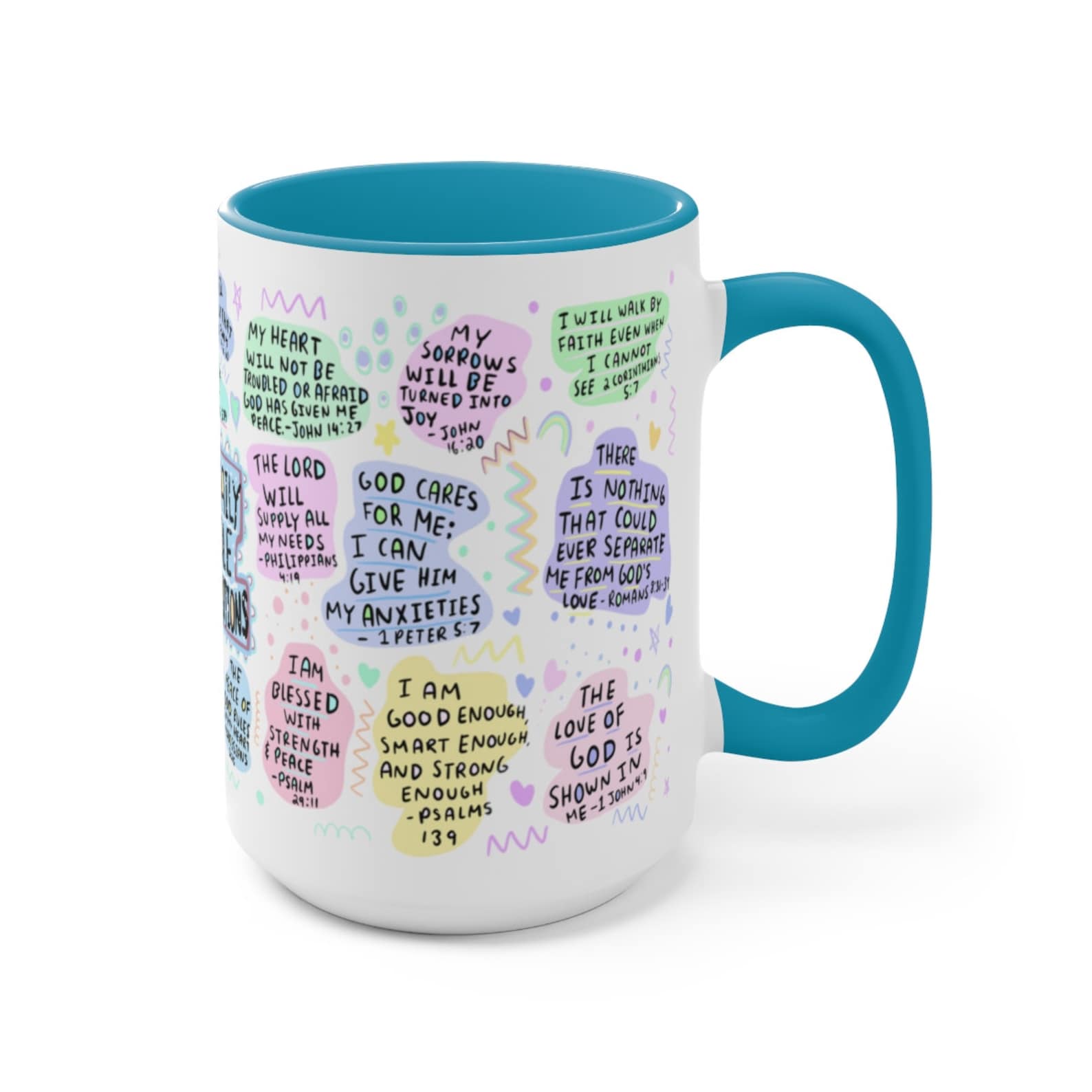 Bible Verse Coffee Mug Christian Coffee Mug Christian Gifts - Etsy