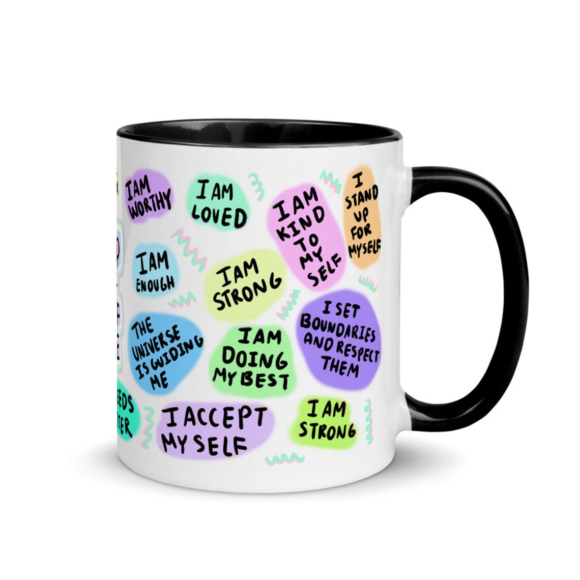 Inspirational Mug Self Love Mug Mental health Mug Positive | Etsy