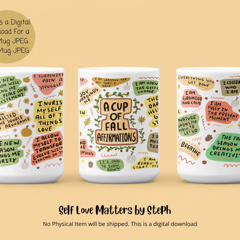 Fall Mug - Etsy