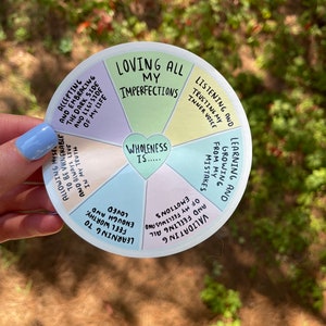 Affirmation Sticker, Mental Health Sticker Self Care Sticker Anxiety ...