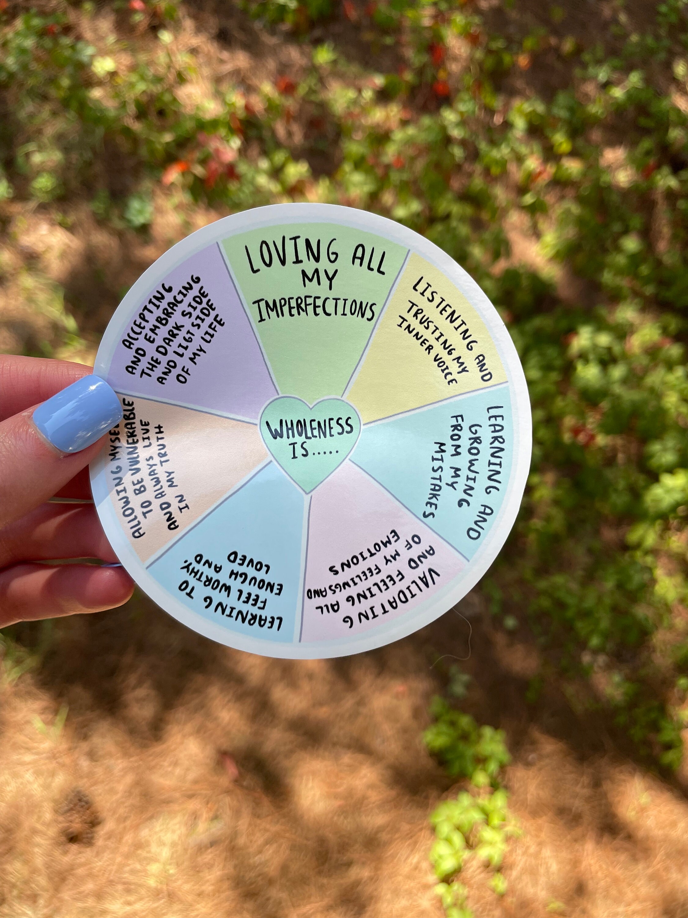 Affirmation Sticker, Mental Health Sticker Self Care Sticker Anxiety ...