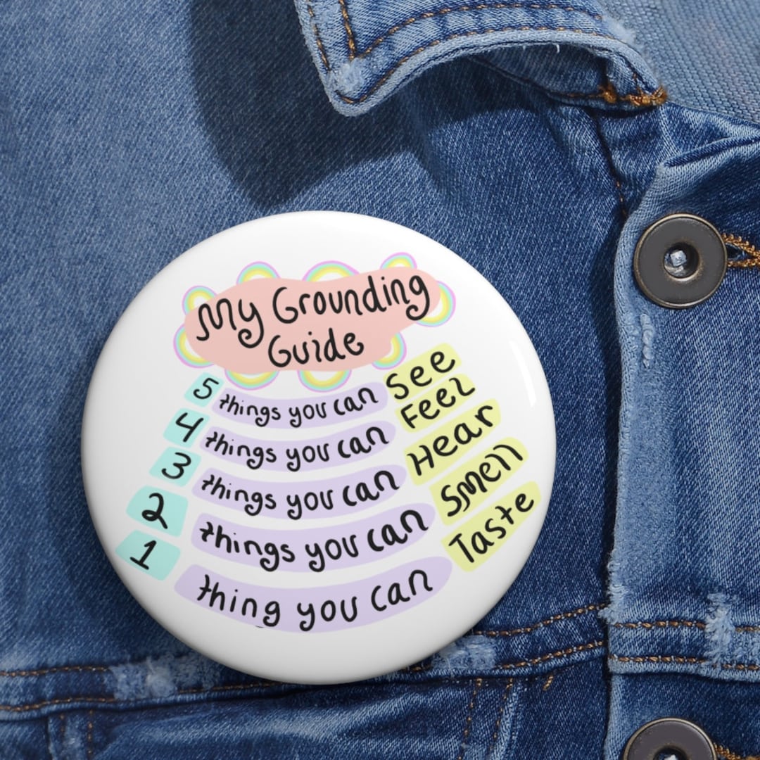 Grounding Technique, Mental Health Pin, Therapy Tools, Grounding ...