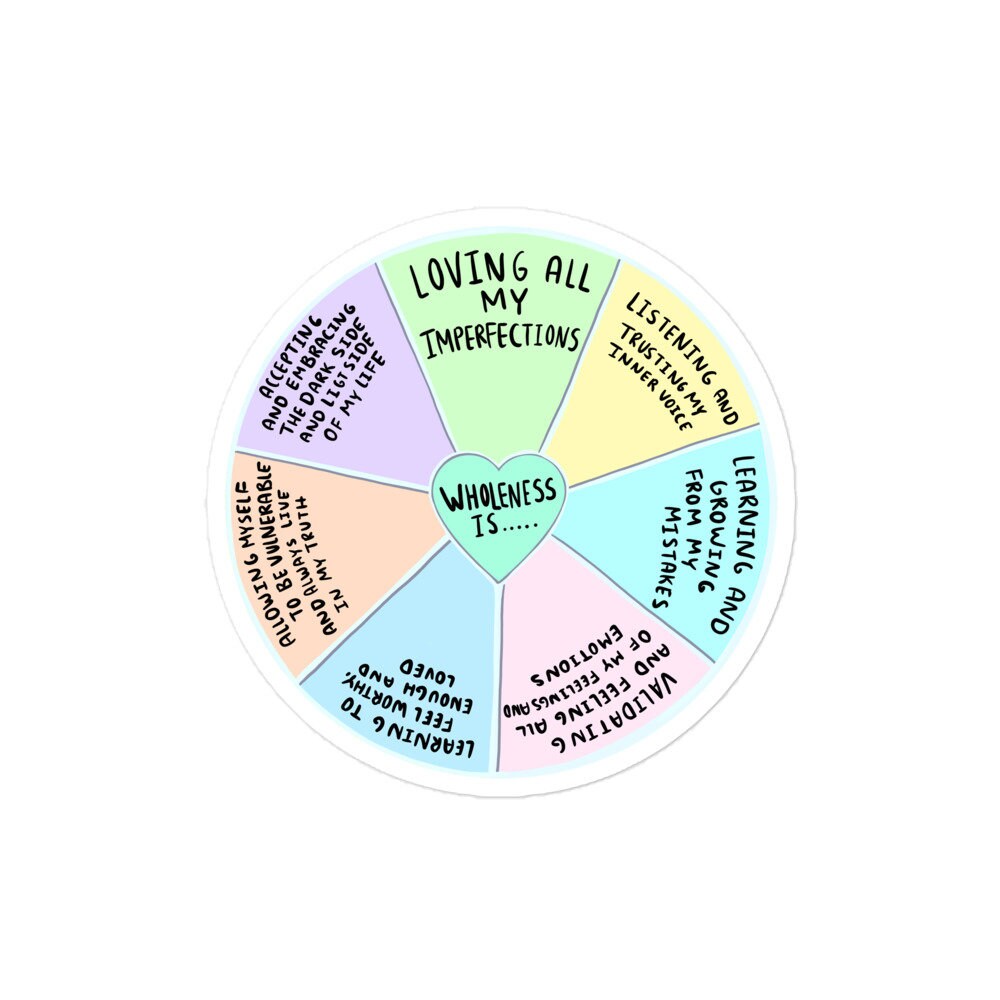 Affirmation Sticker, Mental Health Sticker Self Care Sticker Anxiety ...