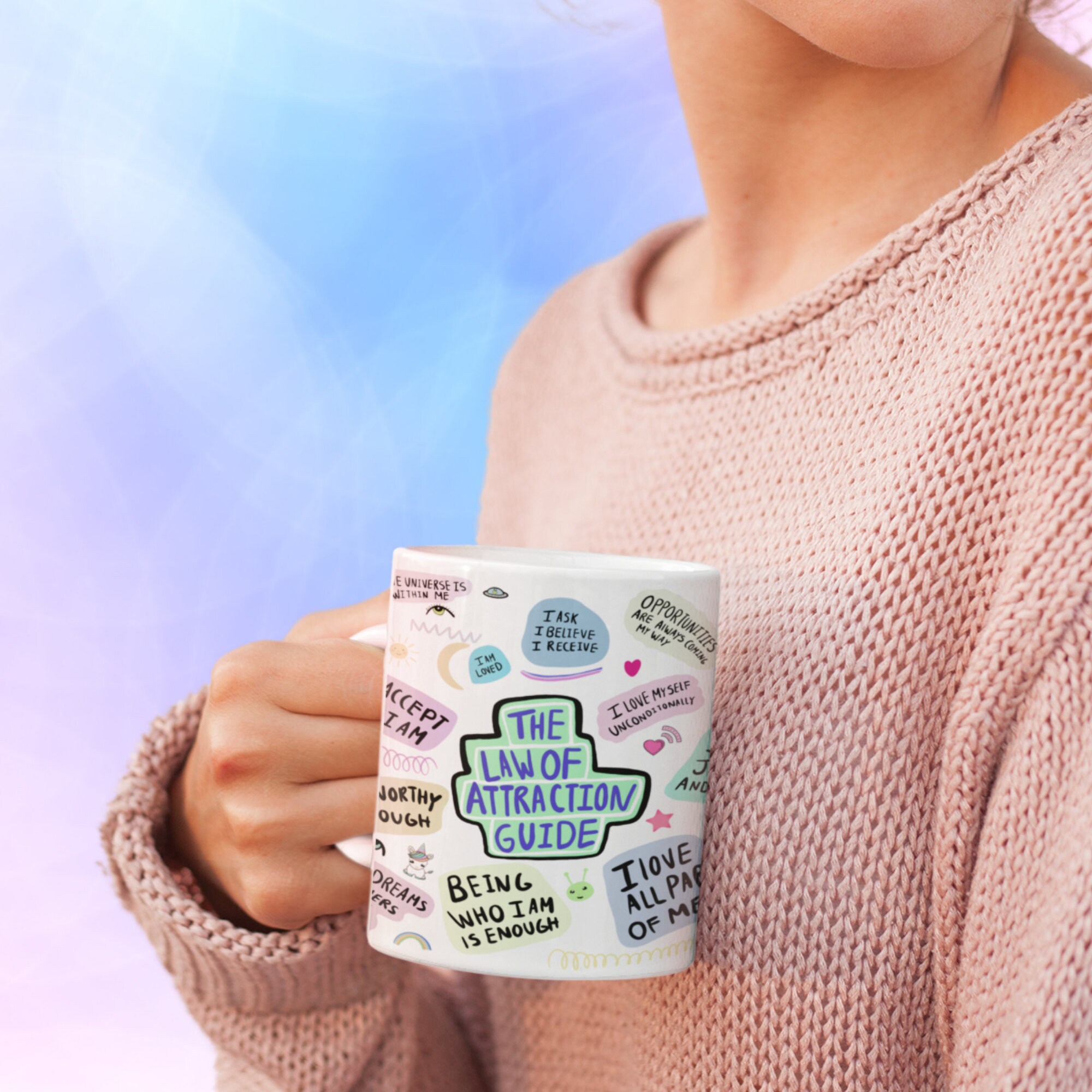 Affirmations Mug Inspirational Mug Motivational Mug Self | Etsy