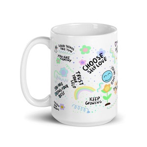 Affirmations Mug, Inspirational Mug, Motivational Mug, Self Care Mug ...