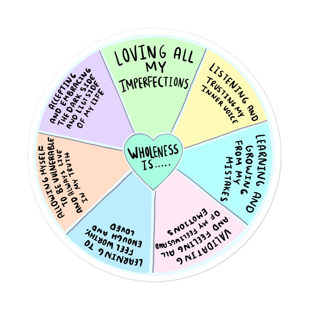 Affirmation Sticker, Mental Health Sticker Self Care Sticker Anxiety ...