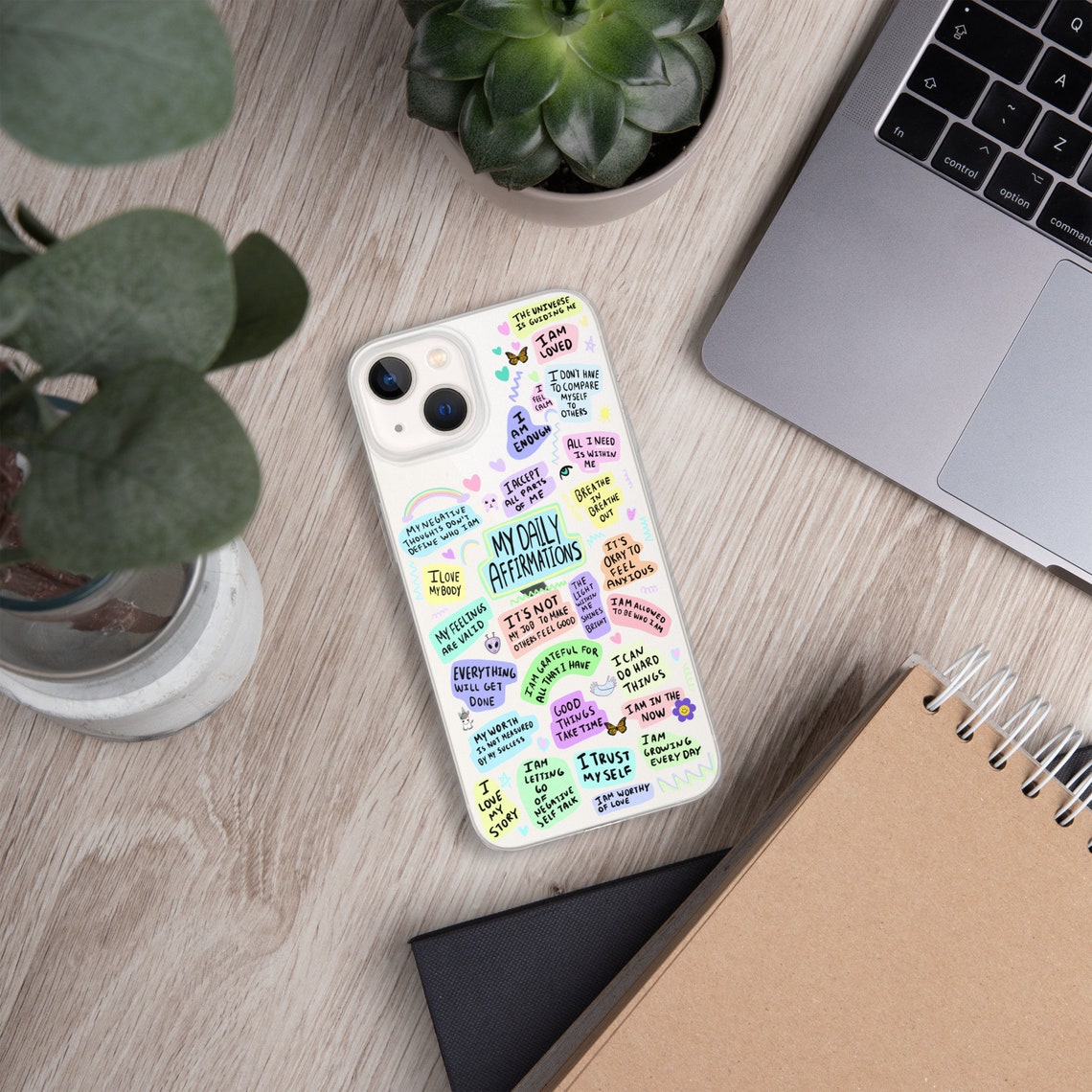 Aesthetic Quote Phone Case, Inspirational Phone Case, Mental Health ...