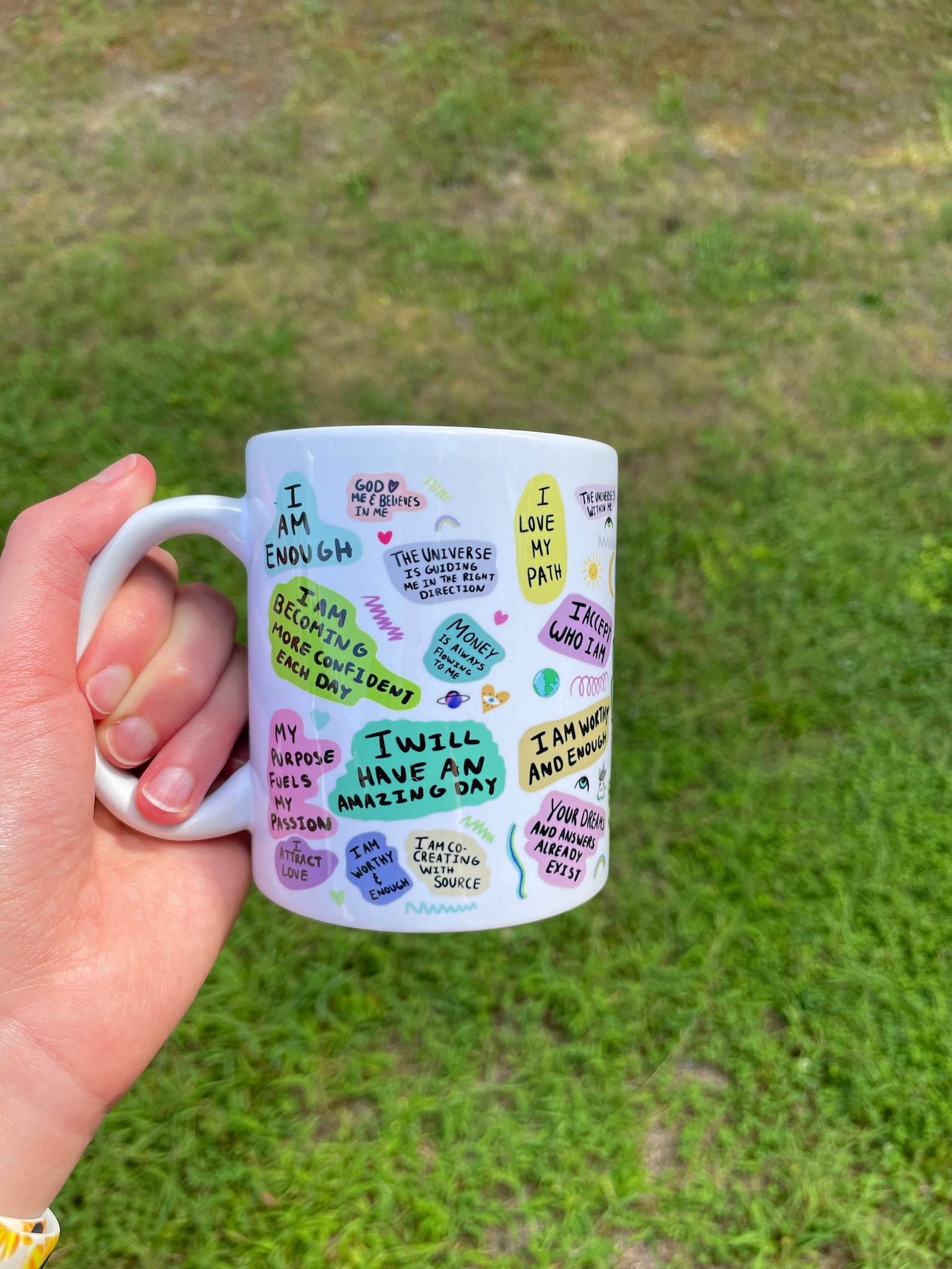 Affirmations Mug Inspirational Mug Motivational Mug Self | Etsy