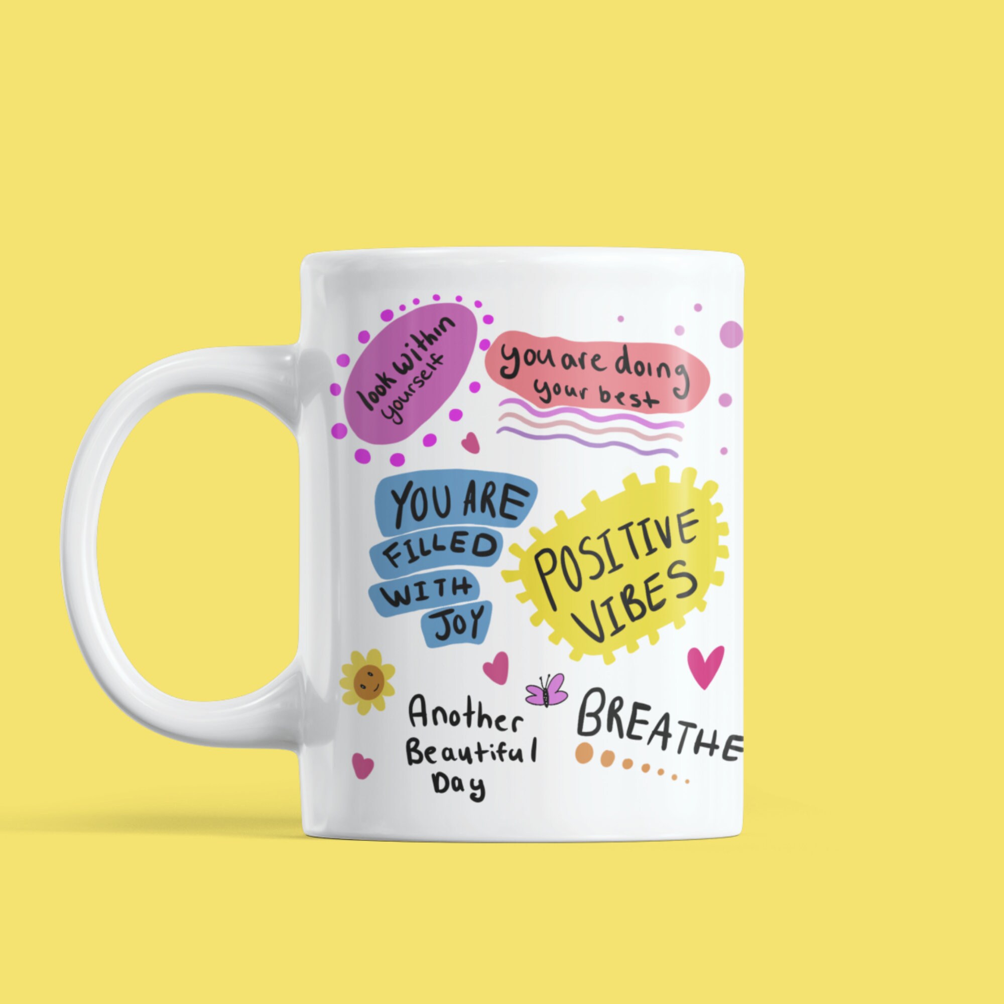 Affirmations Mug Inspirational Mug Motivational Mug Self Etsy Singapore