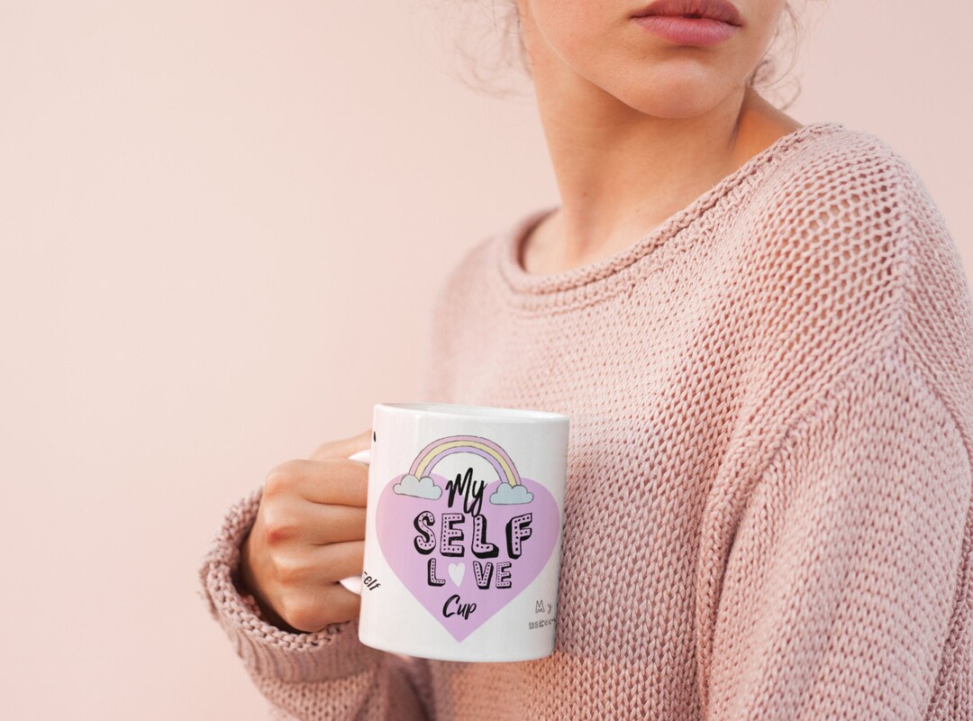 Self Love Mug Self Care Mug Positivity Gift Birthday Cute Mugs for ...