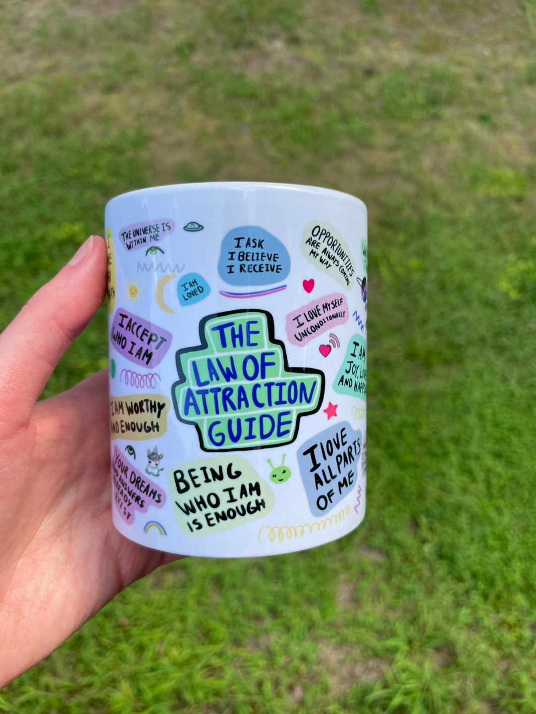 Affirmations Mug, Inspirational Mug, Motivational Mug, Self Care Mug ...
