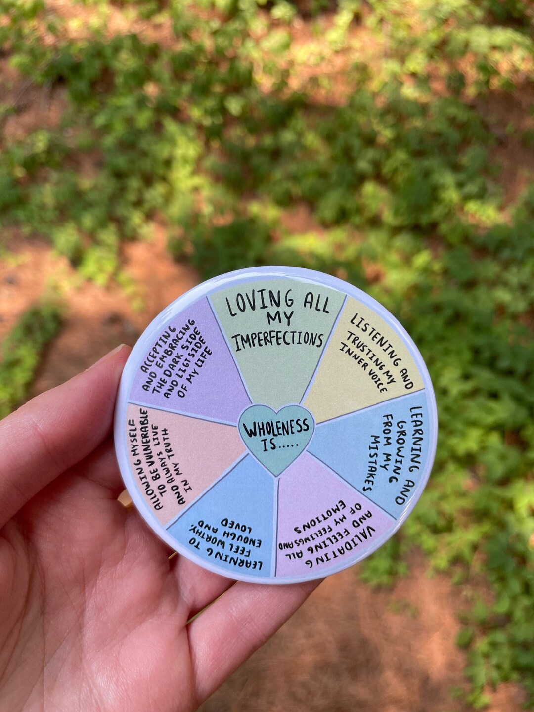 Affirmation Pin Mental Health Pin Self Care Gift Mental Health ...