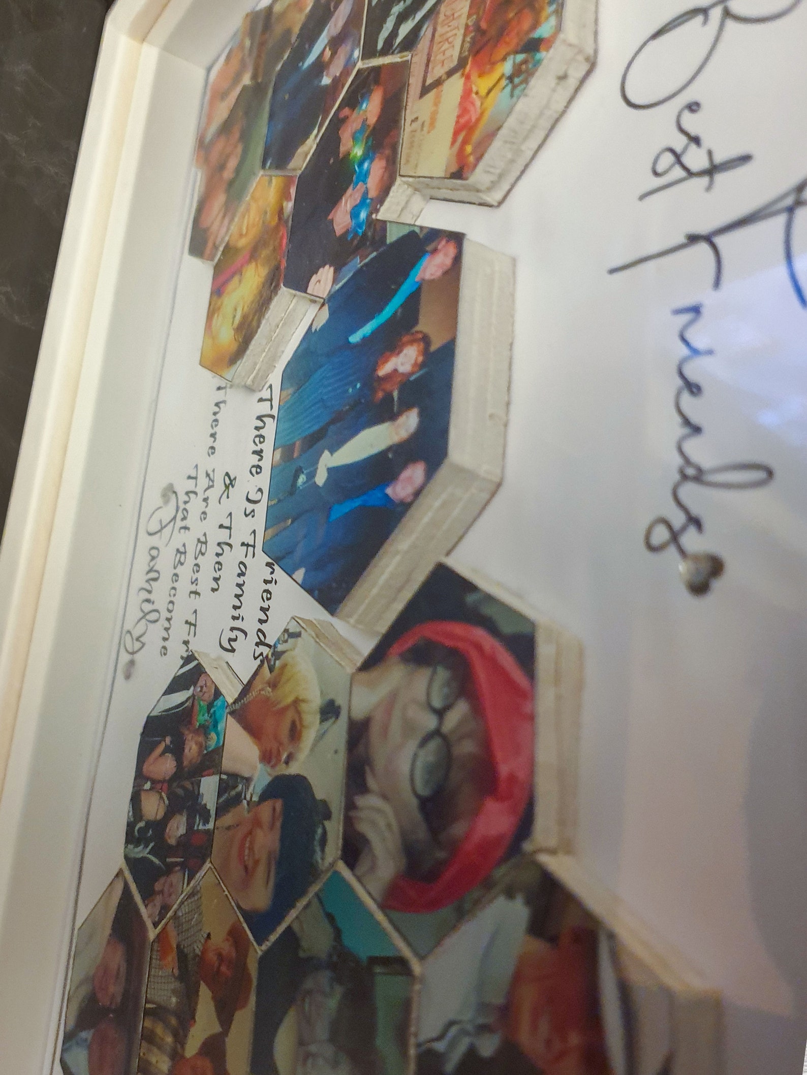 Personalised 3D Photo Collage Box Frame 25 Photos Friends - Etsy